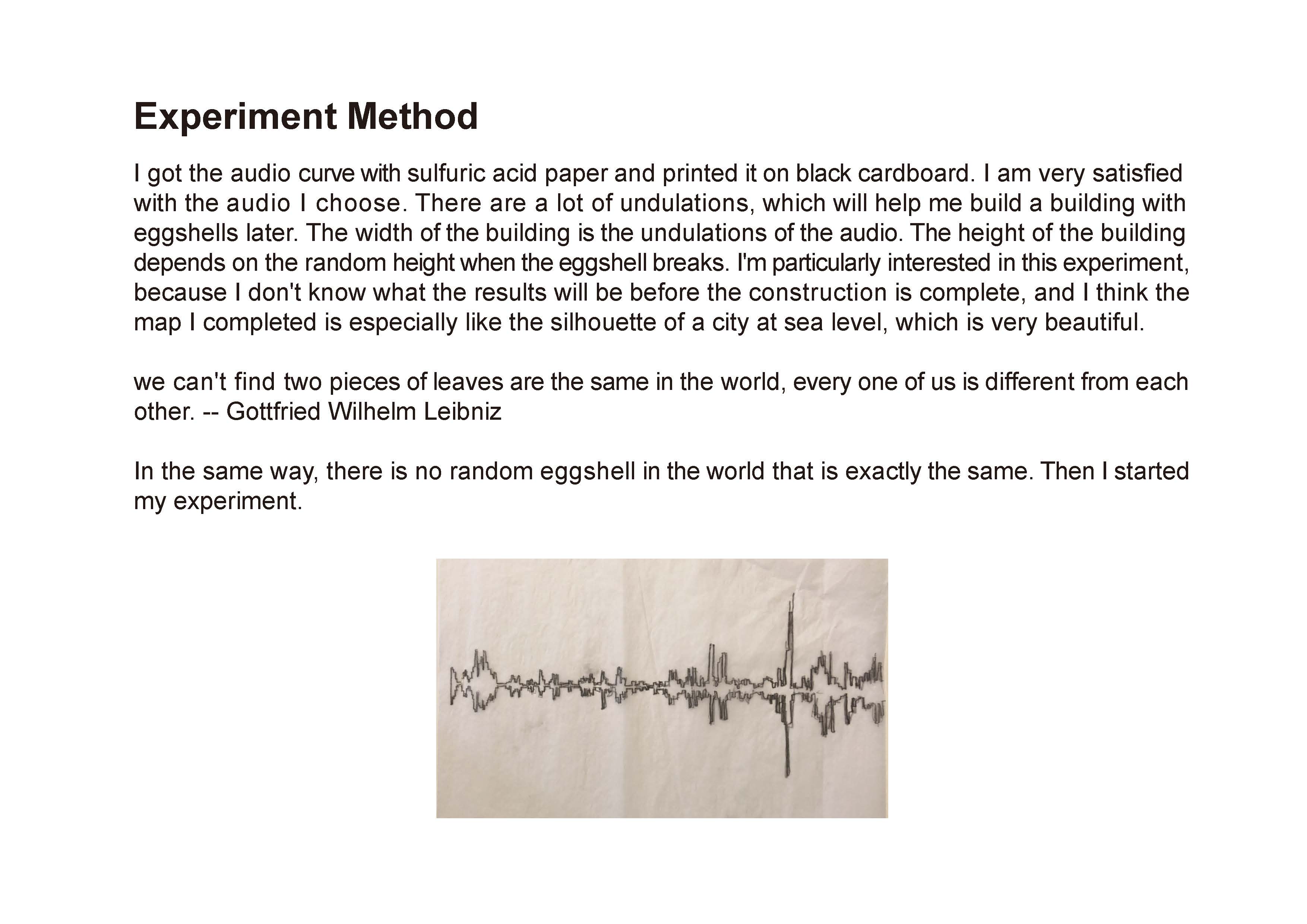 Experiment 3 – Creative Experimentation